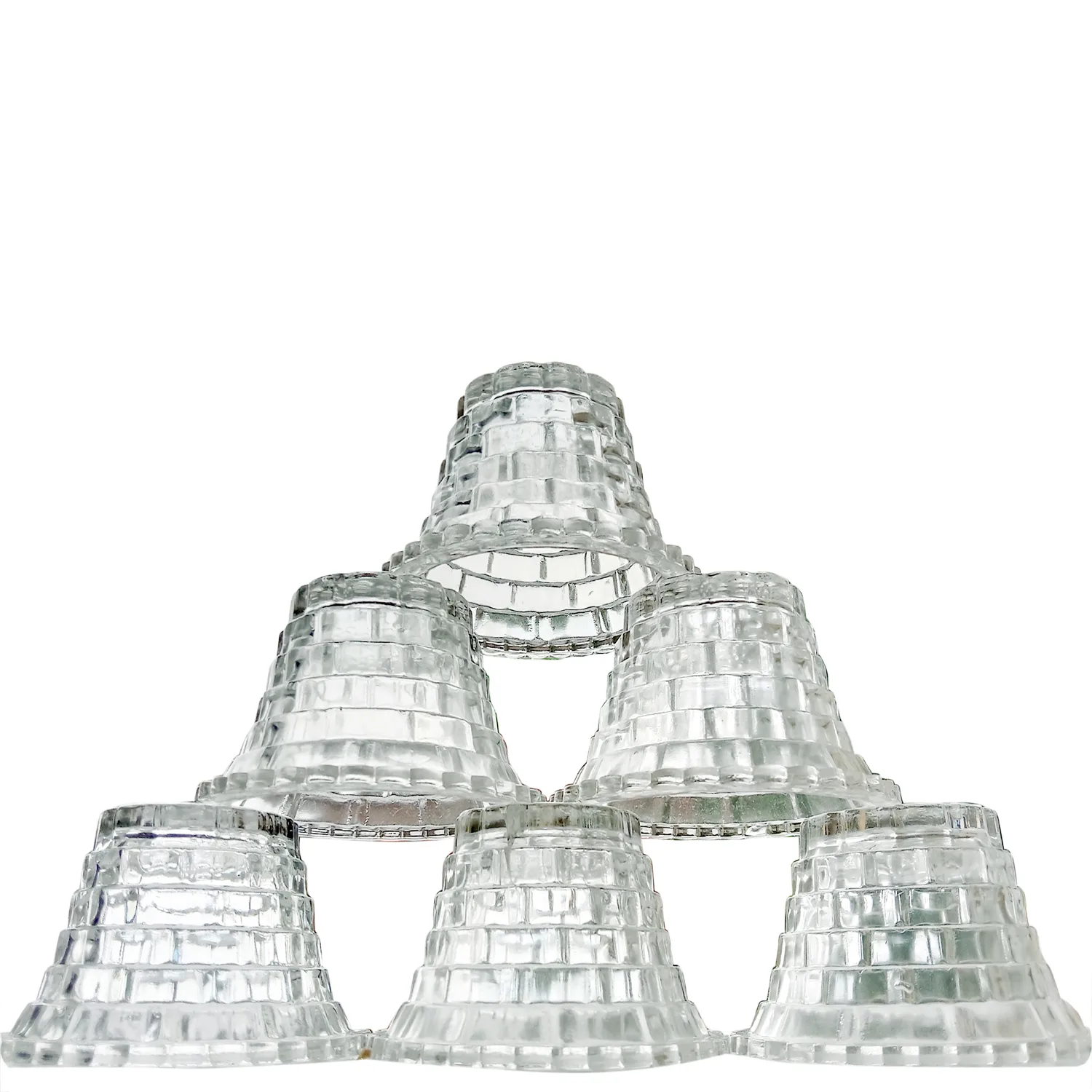 Set Of 6 Glass Bowls Perfect For Serving And Display
